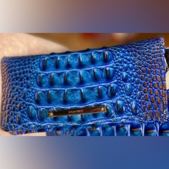 Brahmin | Bags | Brahmin Deep Azure Ady Wallet | Poshmark